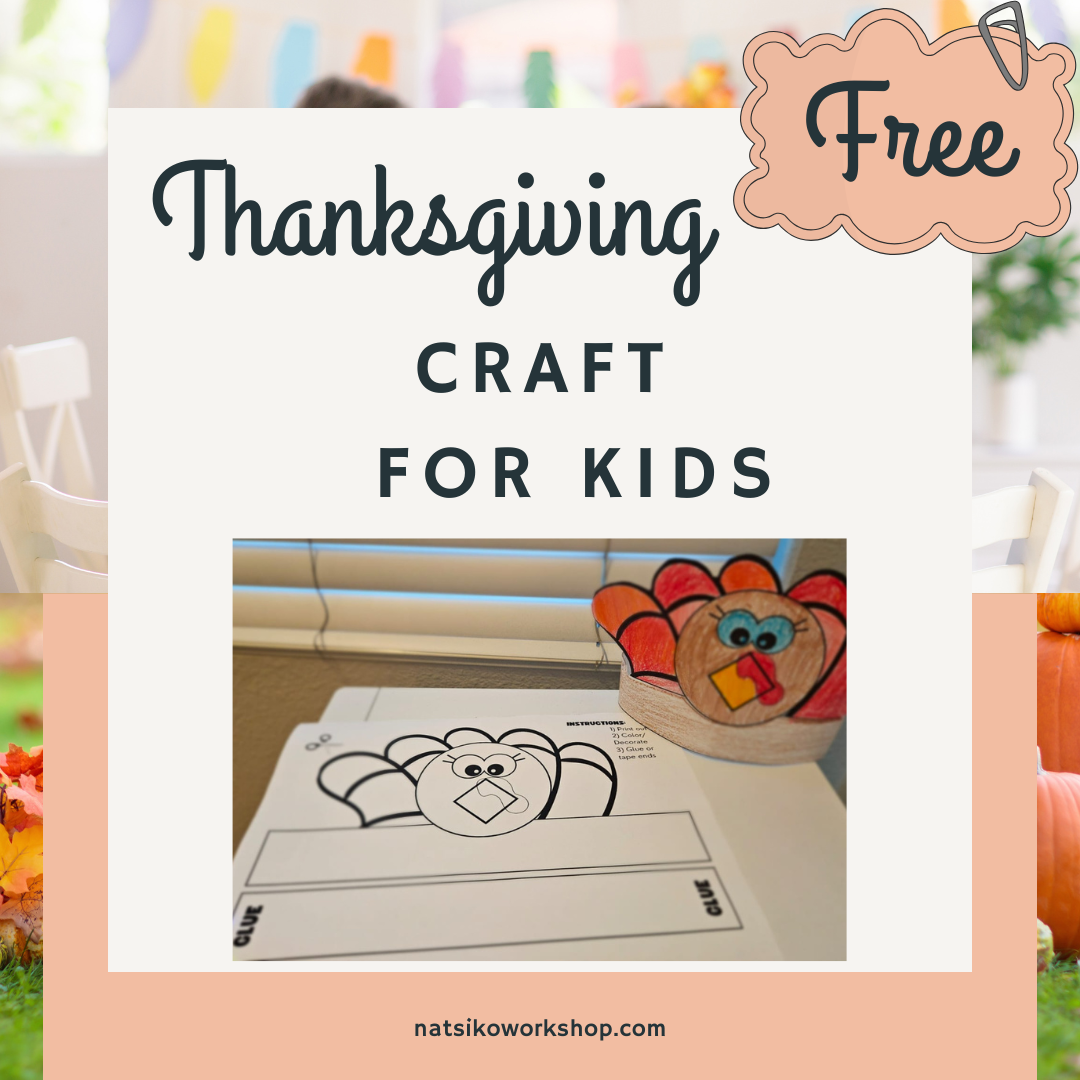 FREE Thanksgiving Craft